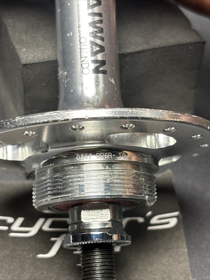 Quando High Flange 32H DP6R Track Single Speed Alloy Hubset Sealed ...