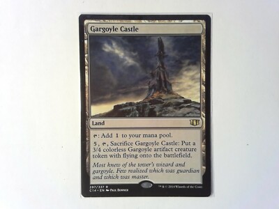 Gargoyle Castle Commander 2014 - Magic the Gathering MTG Land | eBay
