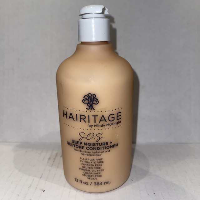 Hairitage SOS Deep Moisture Restore Hair Conditioner 13 FL Oz World for ...