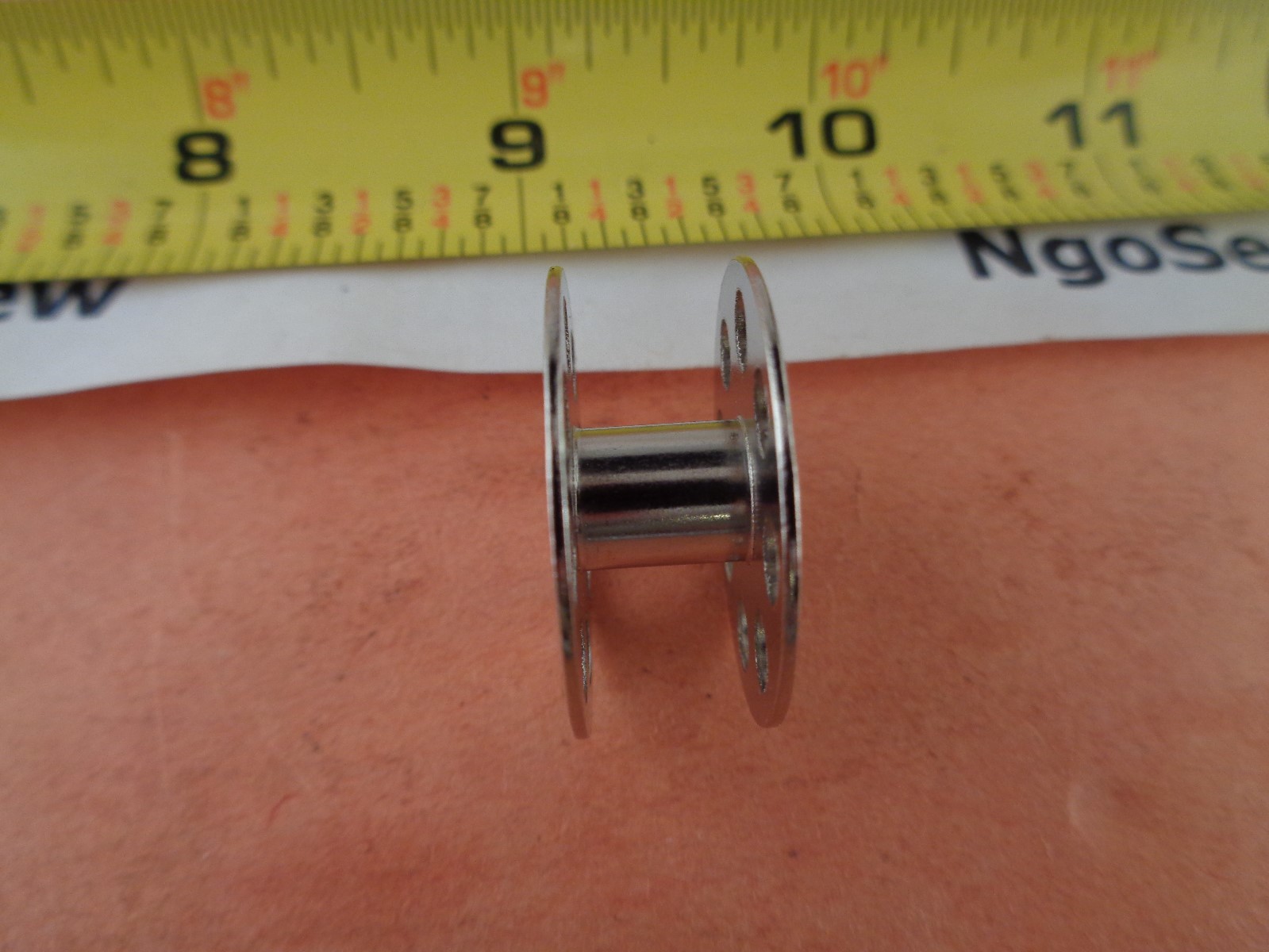 10 LARGE METAL BOBBINS M SIZE TACSEW GC6-6 WITH HOLES | eBay