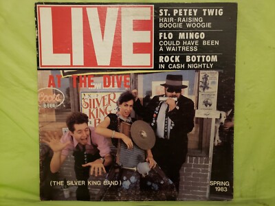 The Silver King Band – Live At The Dive - VINYL RECORD LP | eBay
