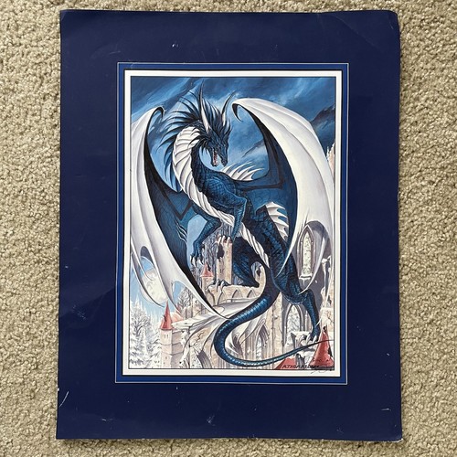 Ruth Thompson Equinox Tarnished Images INC Blue Dragon Art Print 2001 ...