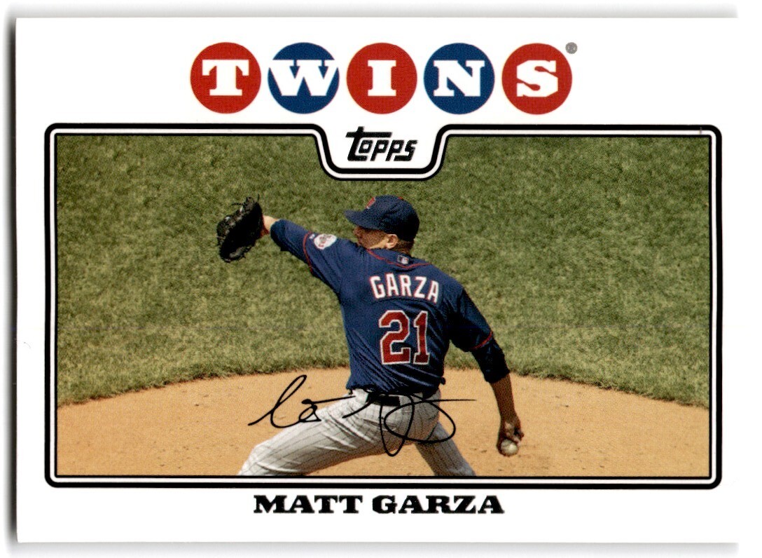 2008 Topps Matt Garza Minnesota Twins #161 | eBay