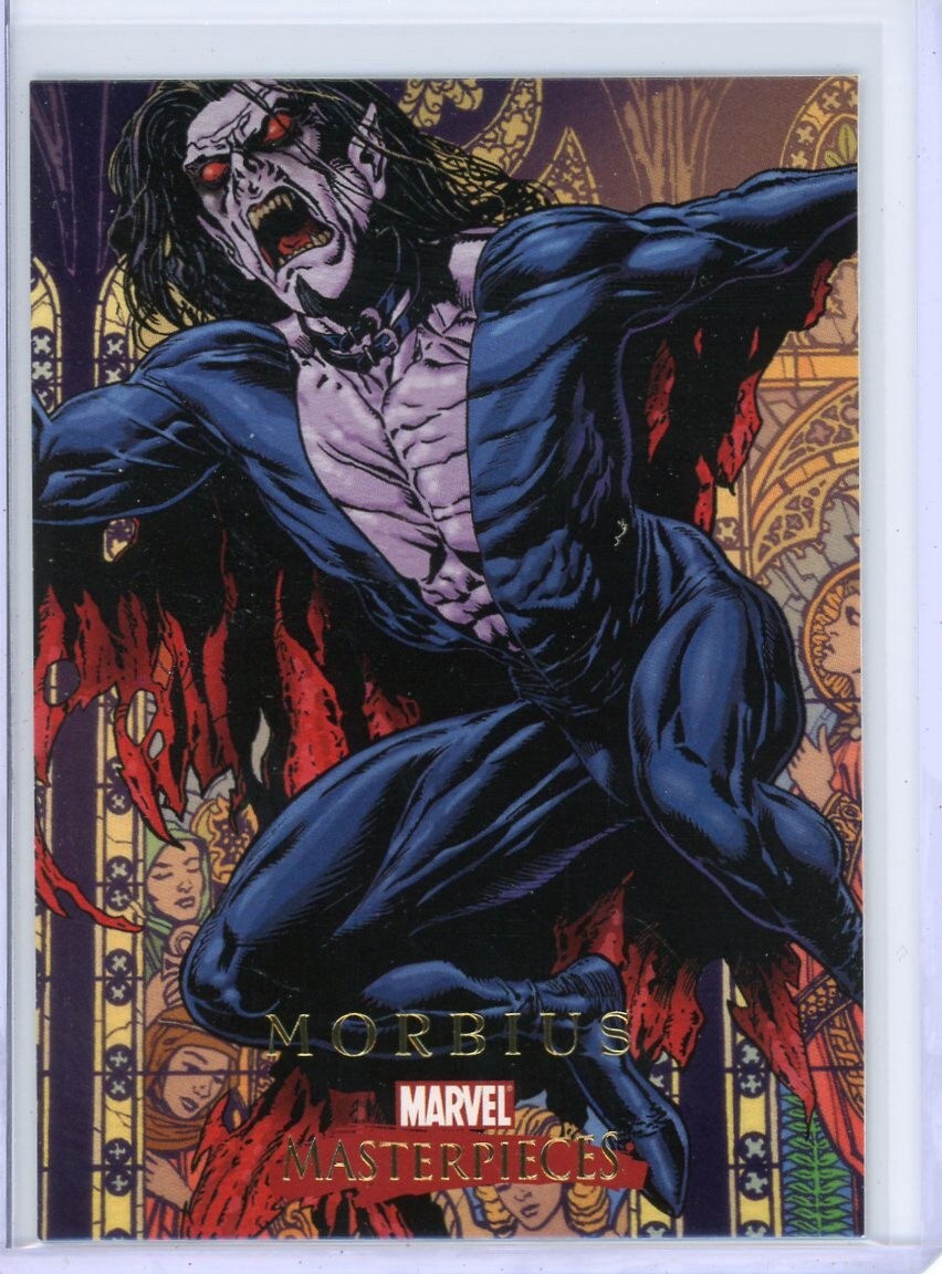 MORBIUS 2008 Upper Deck MARVEL MASTERPIECES Series 2 Base Set Card #54 ...