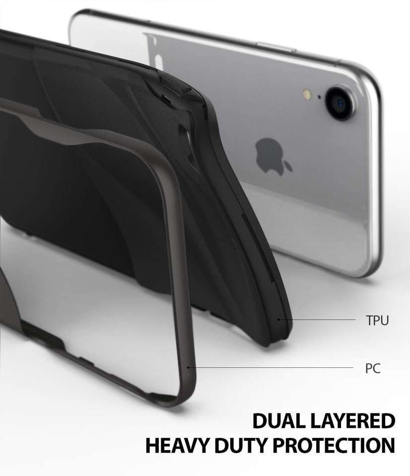 For iPhone X XS XR XS Max Ringke [WAVE] Shockproof Dual Layer Design ...