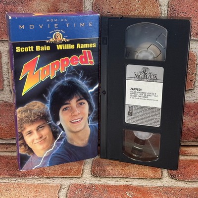 Zapped VHS Used Movie Time Release Scott Baio Willie Aames | eBay