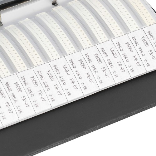 SMD Resistor Sample Book 8500PCS 170 Types High Chip Resistors 0402 | eBay