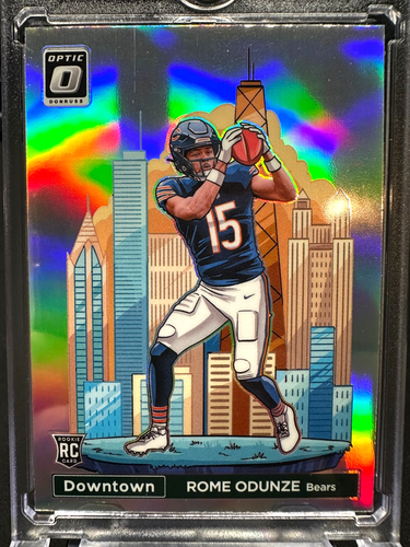 2024 Panini Donruss Optic Downtown! #15 ROME ODUNZE Rookie RC Case Hit ...
