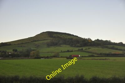 Photo 12x8 Sedgemoor : Brent Knoll Scenery Brent Knoll/ST3350 Looking ...