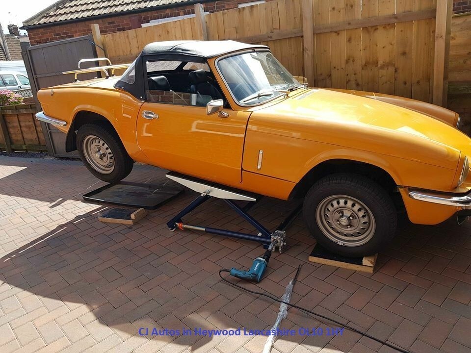 TILTING CAR LIFT MINI TILTING LIFT ADJUSTABLE CAR RAMP CJAUTOS CL01_2 ...