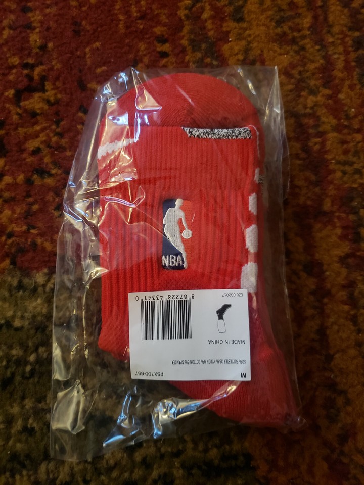 Nike Jordan Elite NBA WNBA Team Color Socks Over Calf Short Crew NWT sz ...