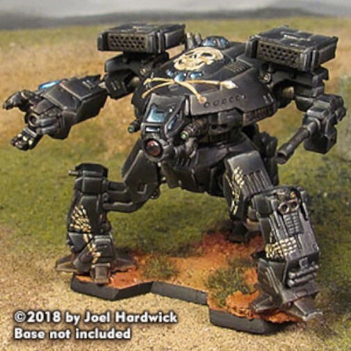 Battletech BT-298 Ares Hades Variant (ARS-V1B) Superheavy Tripod ...