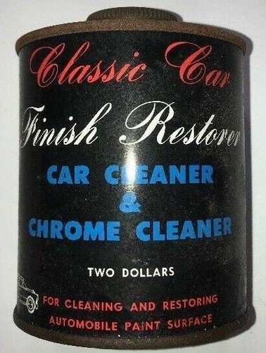 Classic Car Finish Restorer Car Cleaner & Chrome Cleaner Two Dollars ...