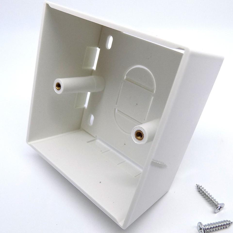Custom Faceplate MultiMedia Wall Plate 1/2/4 Gang Back Box HDMI/USB ...
