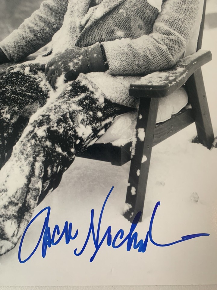 JACK NICHOLSON SIGNED AUTOGRAPH 11x14 PHOTO THE SHINING BAS COA BECKETT ...