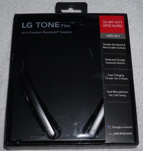 LG Tone Flex HBS-XL7 Wireless Stereo Bluetooth Headphones Neckband ...