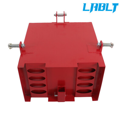 LABLT Ballast Box 3 Point Category 1 Tractor 2" Hitches Quick Tach ...