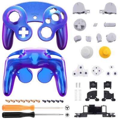 Housing Shell Cover Button Joystick Replacement For Nintendo GameCube ...