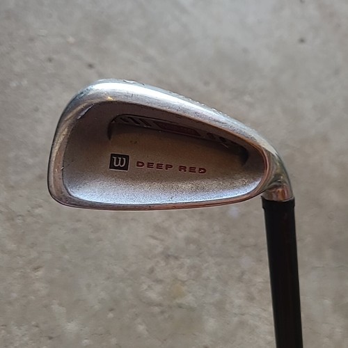 READ Wilson Deep Red #6 Iron Wood Regular Fat Shaft Fluid Feel Golf ...
