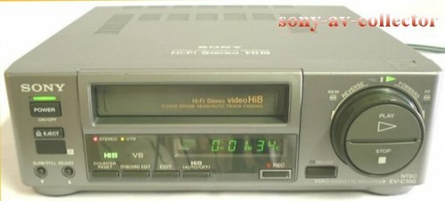 Sony EV-C100 Hi8 Video8 8mm Video 8 Player Recorder HiFi Stereo VCR ...