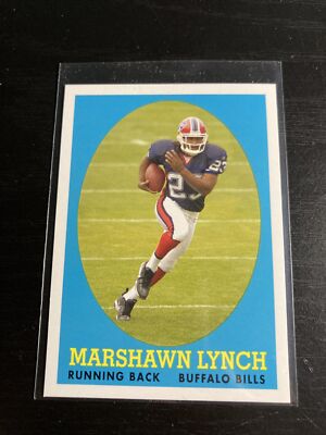 Marshawn Lynch ROOKIE CARD RB BUFFALO BILLS 2007 Topps T1-36 | eBay
