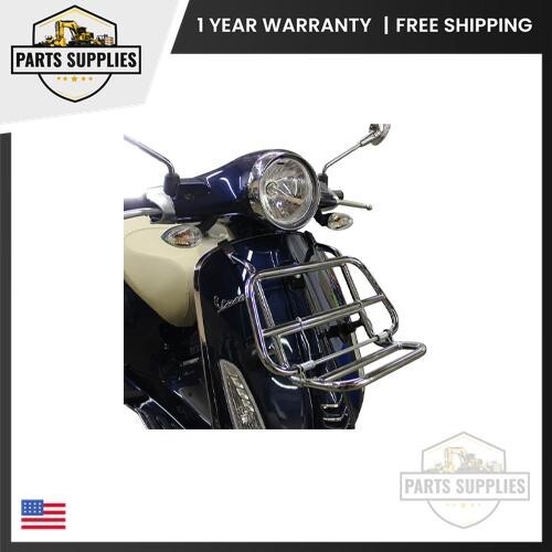 Cuppini Front Rack Chrome fits Vespa Primavera Sprint 50 150 2015-2019 ...