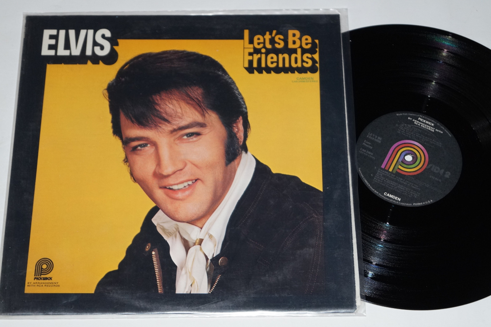 ELVIS PRESLEY -Let's Be Friends- LP RCA Camden ‎(CAS-2408) 1970 | eBay