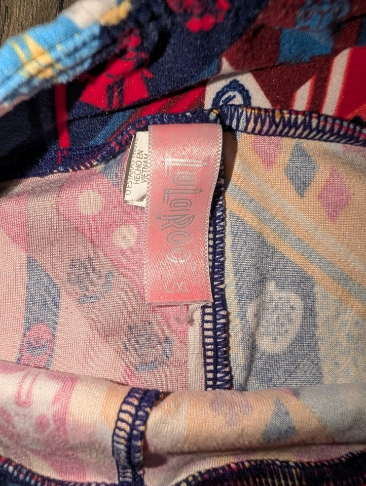 Kids Girls Lularoe Disney Princess Prince L/XL Leggings | eBay