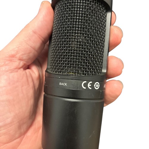 Audio-Technica P48 AT2020 Cardioid Condenser Microphone Black (13686551 ...