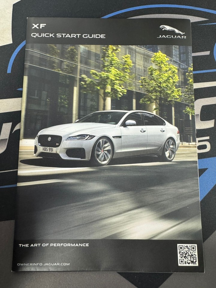 JAGUAR XF OWNERS PACK / HANDBOOK / MANUAL + WALLET 2015~2019 (2018)! | eBay