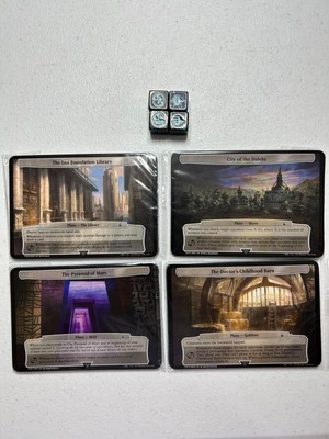 MTG Magic Doctor Who Planechase 40 Planes Complete Set Sealed +4 Planar ...