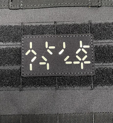 PREDATOR Timer IR Glow Reflective Autodestruct Countdown Patch Tactical ...