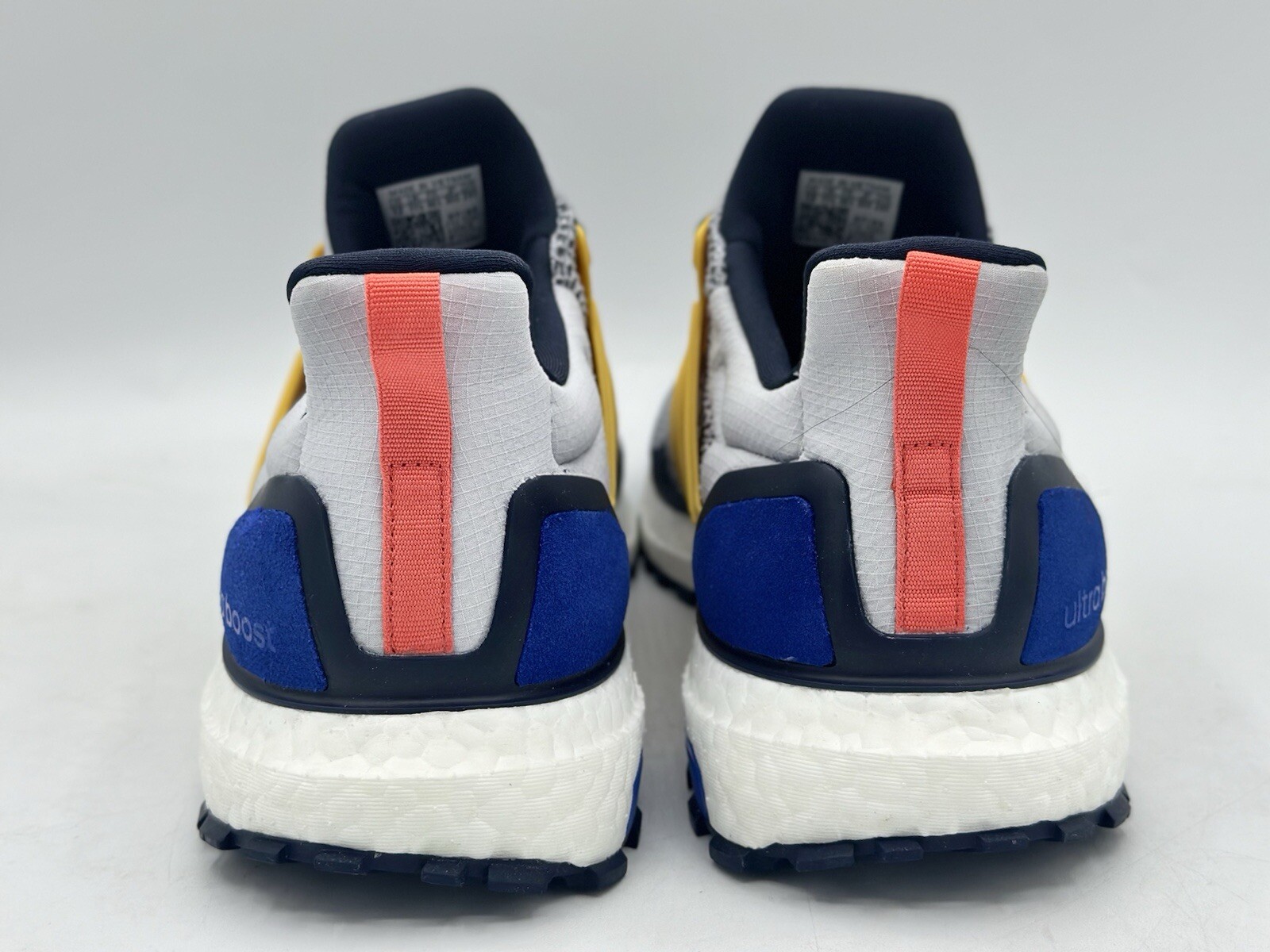 adidas Ultraboost 1.0 ATR Silver Yellow Running Shoes ID9638 Men's Size ...