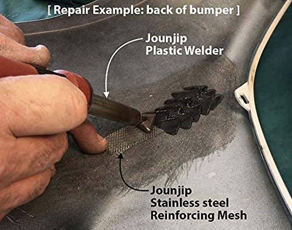 JOUNJIP Plastic Welding Kit Deluxe - UL Certified - 17 Pc Aluminum ...