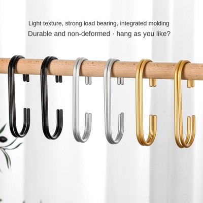 Double C-hook C-Shape Hook Multifunction C Shaped Drying Hooks Home | eBay