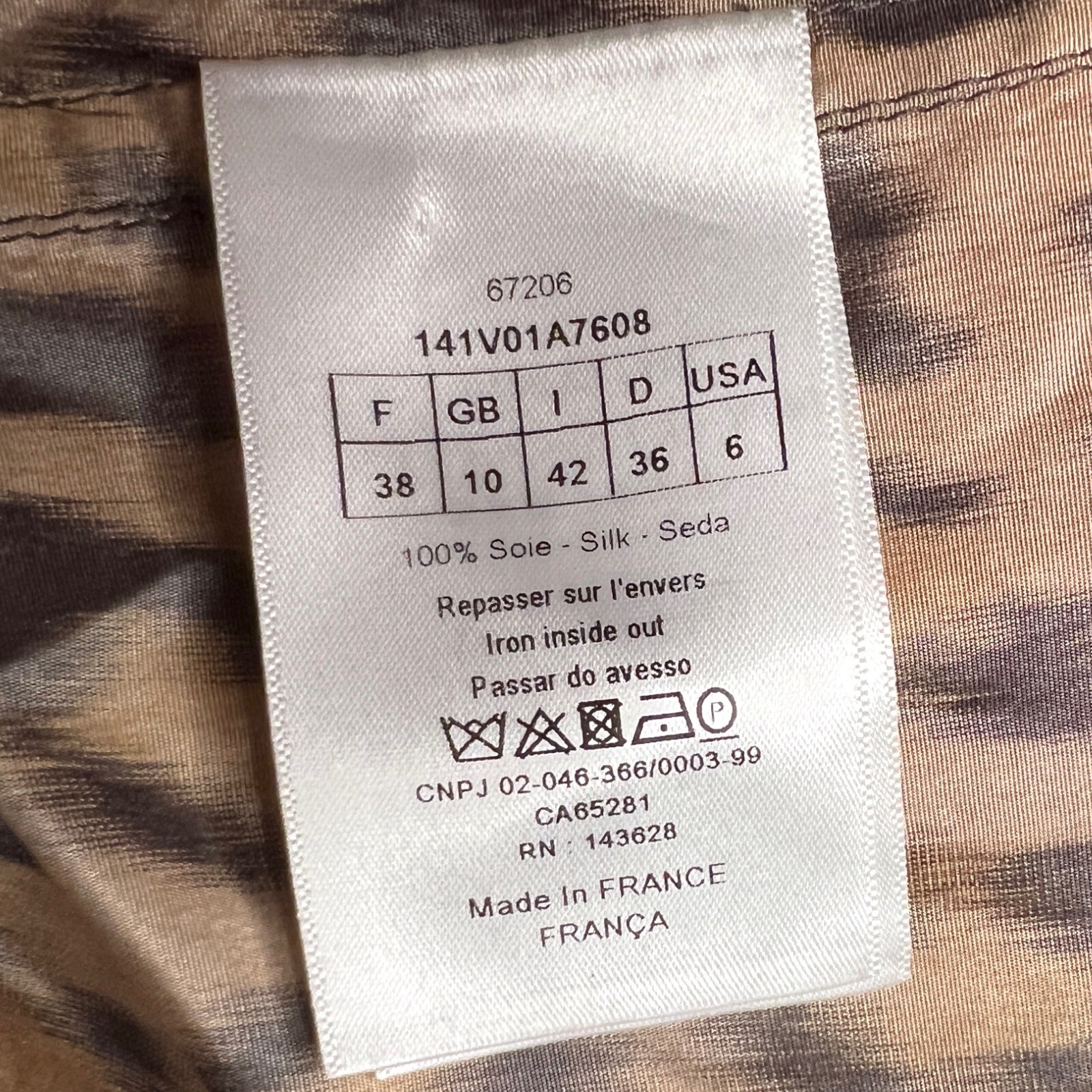 Christian Dior Iconic Mizza Leopard Print Silk Bar Ja… - Gem