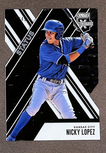 2017 Panini Elite Die Cut SP RC #132 Nicky Lopez /49 | eBay