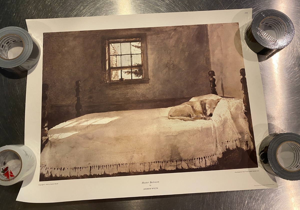 Master Bedroom By Andrew Wyeth Andrew Wyeth Dog Painting (Andrew Wyeth