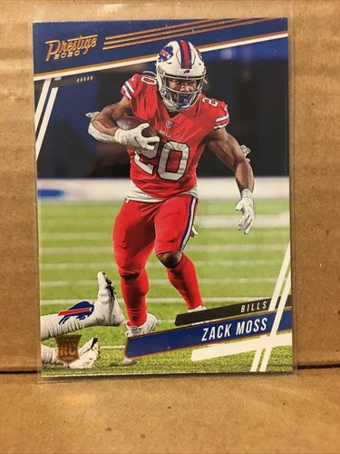 2020 Chronicles Prestige Zack Moss Rookie Card RC - #330🏈🏈🏈🏈 | eBay