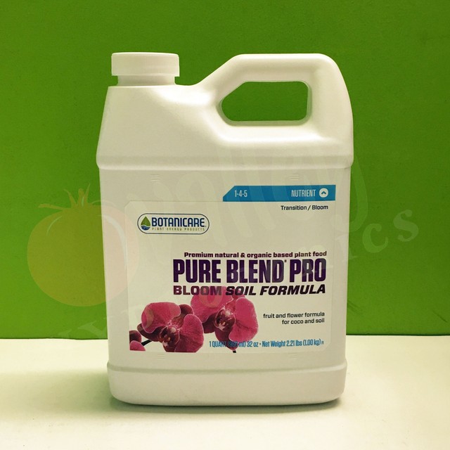 Botanicare Pure Blend Pro Bloom Soil Formula 4 QT Quart Nutrient for ...