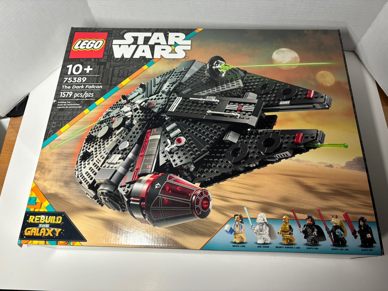 BOX ONLY Lego Star Wars: The Dark Falcon 75389 | eBay