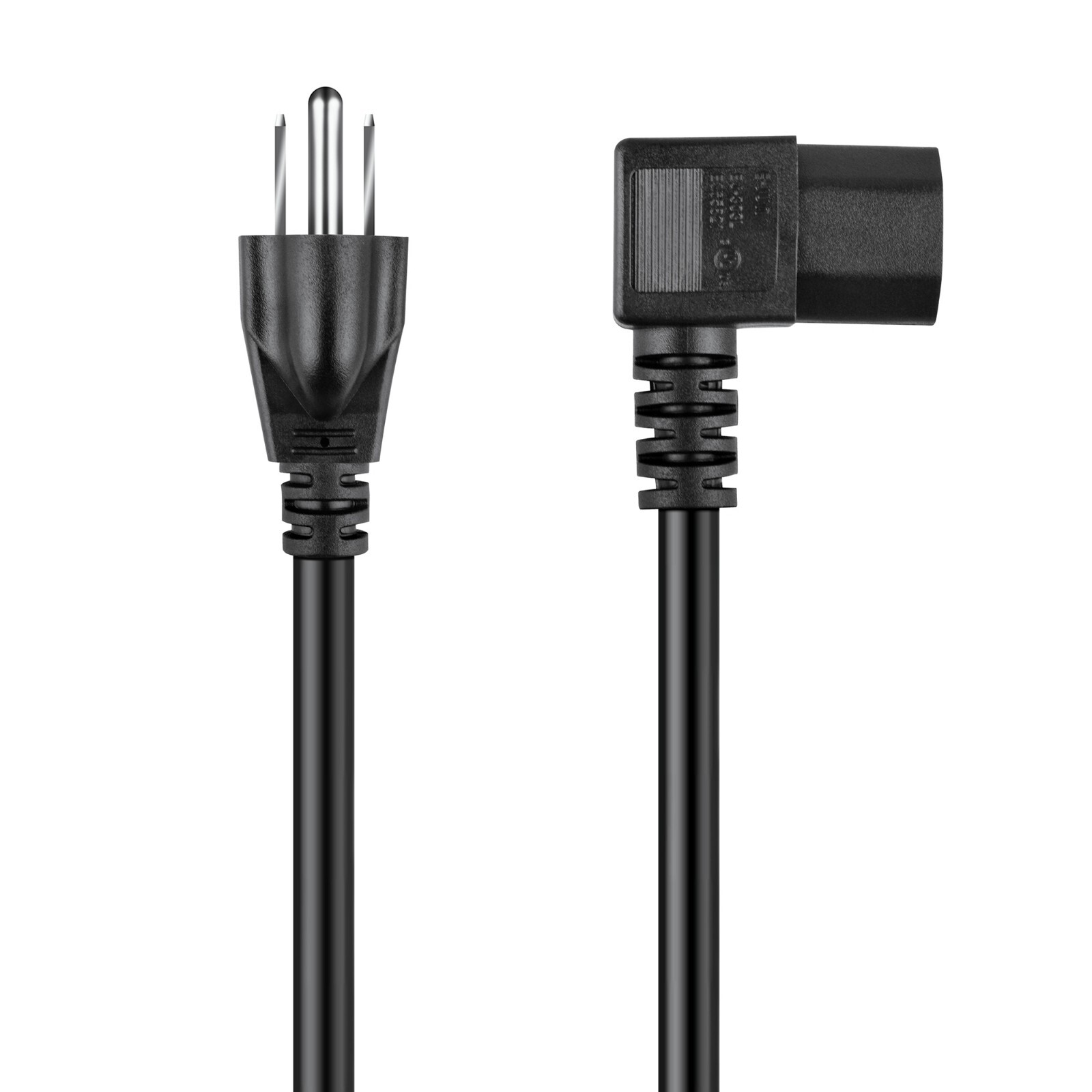 UL 6FT RIGHT ANGLE Power Cord For SONY PLAYSTATION 3 PS3 1st Gen AC ...