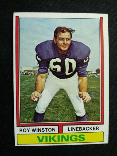 1974 Topps Football Card # 267 Roy Winston - Minnesota Vikings | eBay
