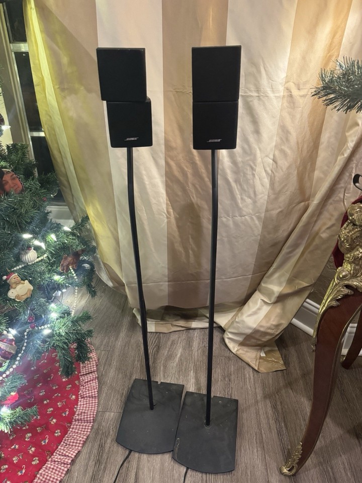 Bose Acoustimass 15 Home Theater System 6 Speakers - 2 Stands ...