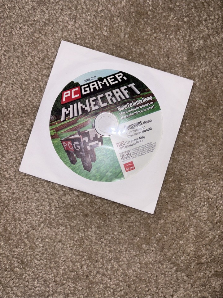 Minecraft PC Gamer Disc | eBay