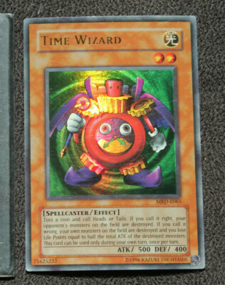 Yugioh Time Wizard MRD-E065 Unlimited Quality 7-8 | eBay