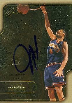 Juwan Howard autographed basketball card (Orlando Magic) 2003 Fleer ...