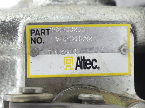 Altec 1 Spool Monoblock Hydraulic Valve | 352-00285 | eBay