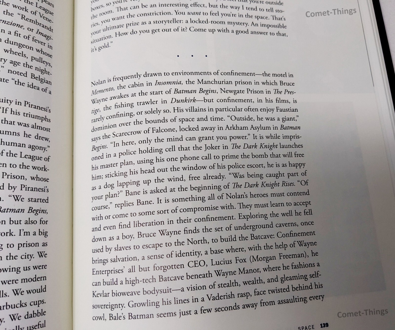Nolan Variations: Movies, Mysteries & Marvels ~ Christopher Nolan HC/DJ ...