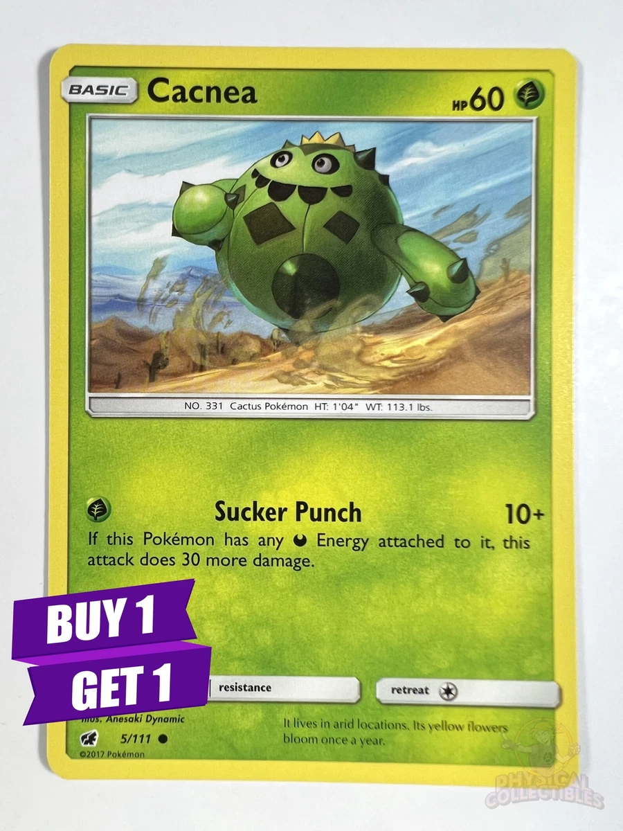 Pokemon Cacnea Card